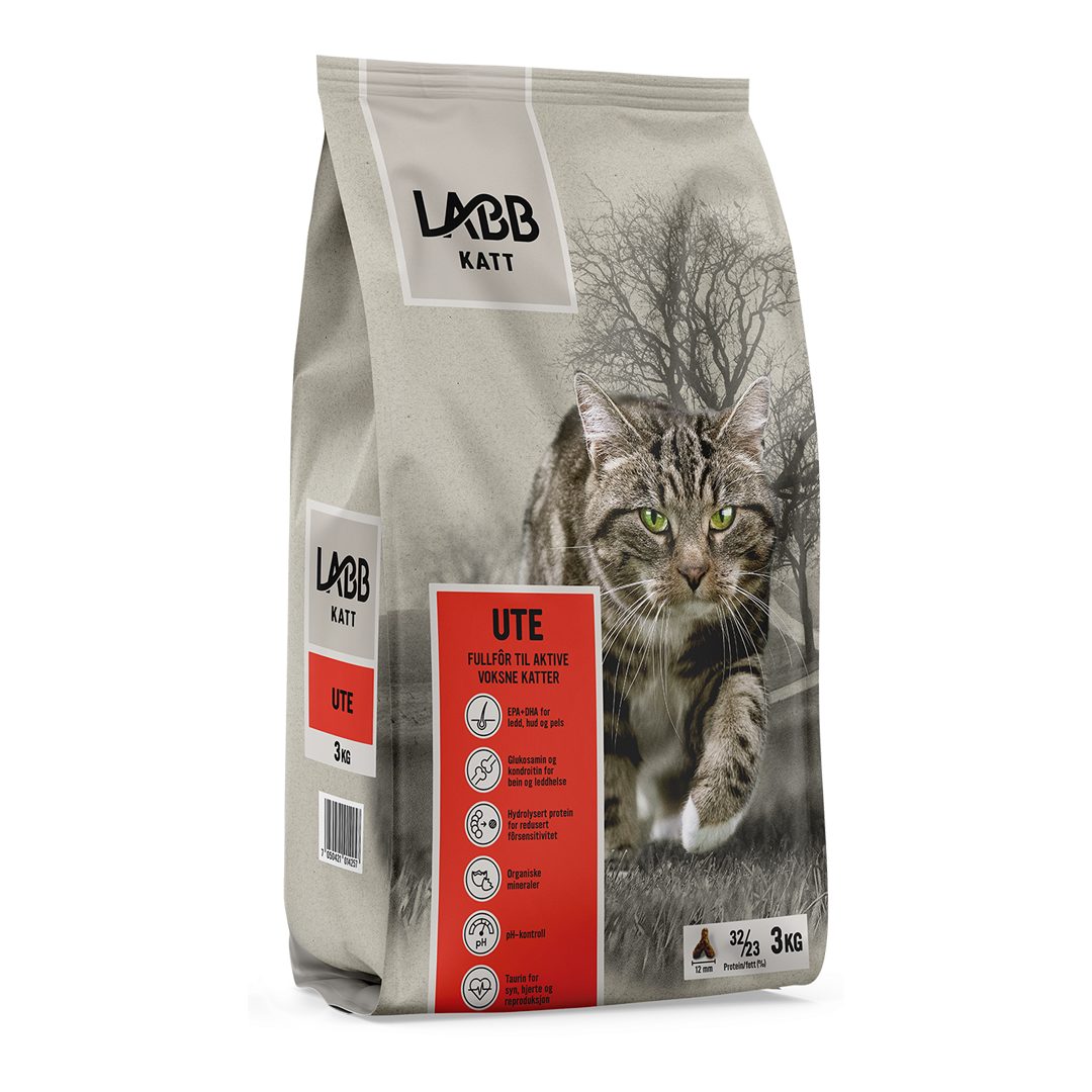 Labb Katt Ute (3 kg) · Labb.no